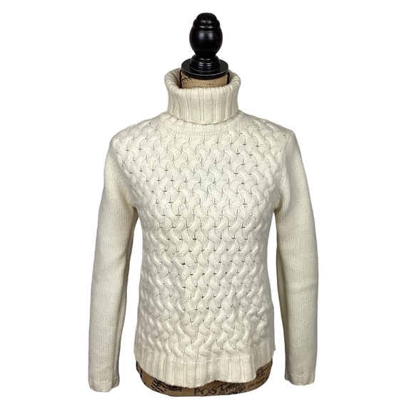 Field Gear | Sweaters | Field Gear Lambswool Turtleneck Shrunken ...